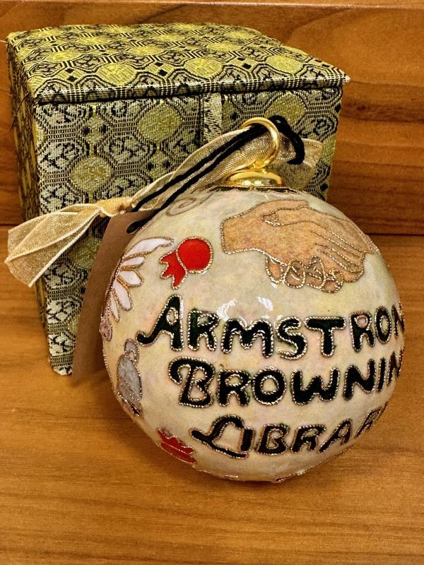 Armstrong Browning Library & Museum Custom Kitty Keller Ornament
